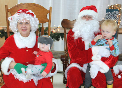 The Kincardine Record | Children visit with Santa and Mrs. Claus at ...
